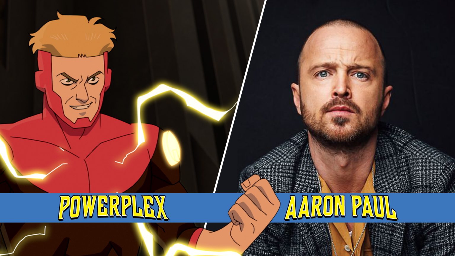 Discover the Actor Behind Powerplex in Invincible Season 3 - Dubbing AI ...
